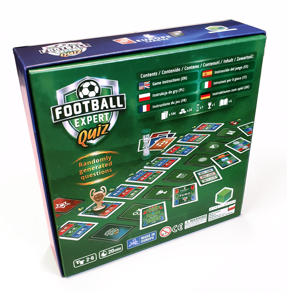 Piłkarski Expert QUIZ - gra towarzyska, w której liczy się piłka nożna ...